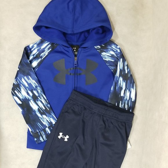 Under Armour | Matching Sets | Nwt Under Armour Boys Size 4 Track Suit ...